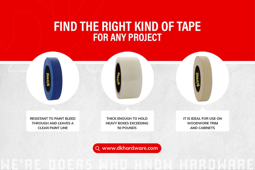 Get The Right Kind of Tape for Your Job