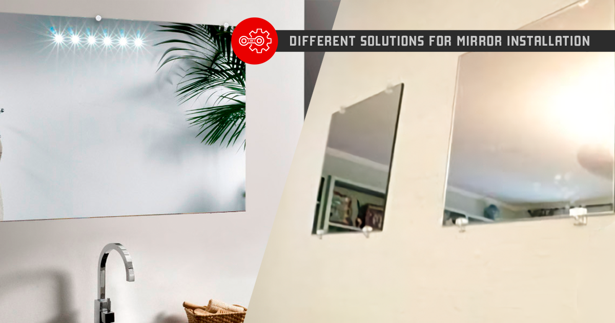 Glass Installation Tools: Mirror Channels & Clips