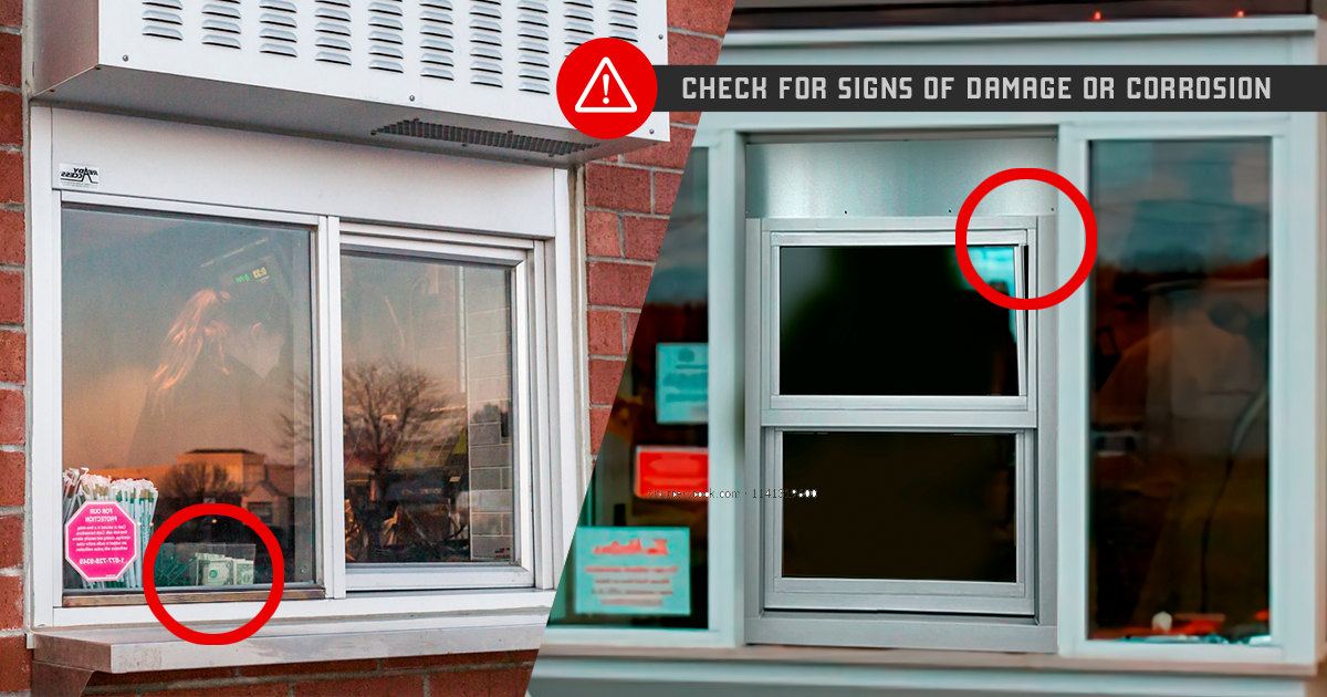 Transaction Windows Care & Maintenance